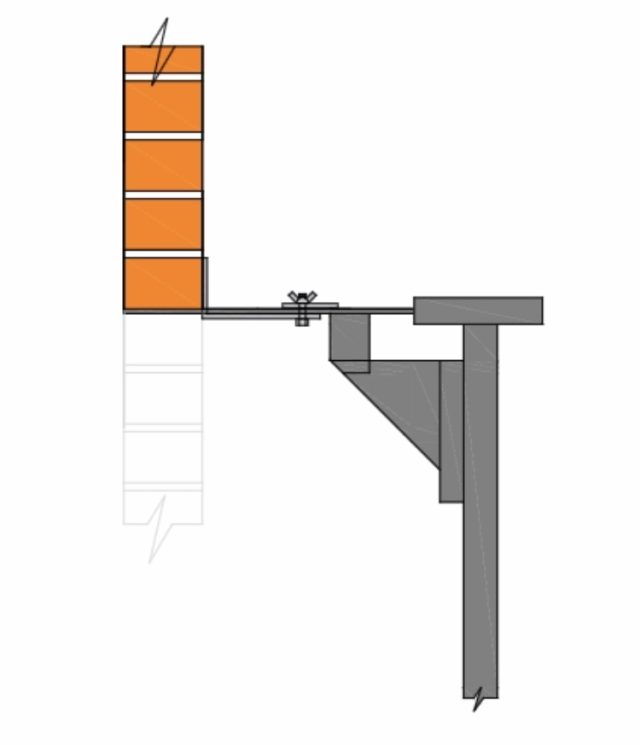 Pro-Tector - Brick Brace - Brickwork Support Tools UK